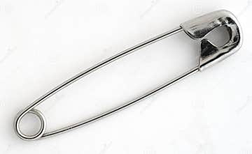 Safety Pin stock image. Image of sewing, safe, white - 12664197