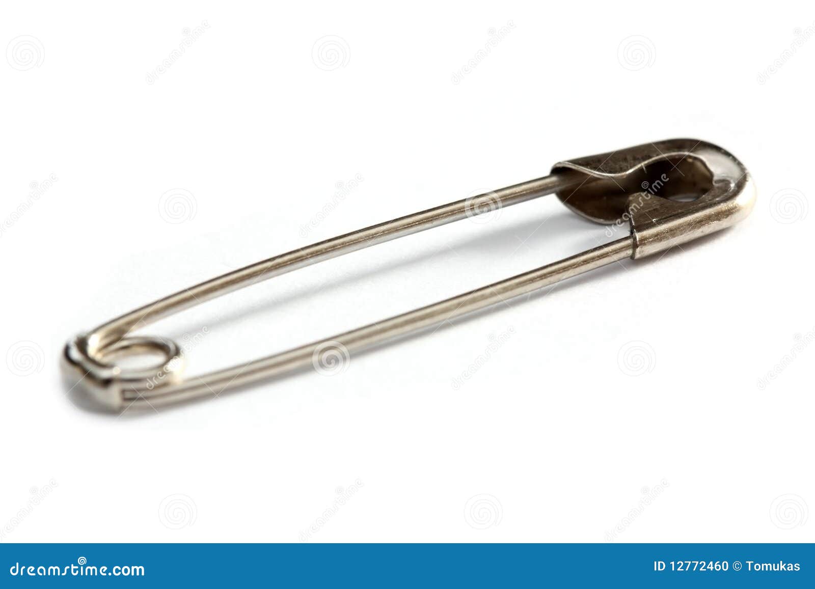 Safety Pin stock photo. Image of safety, tool, isolated - 12772460