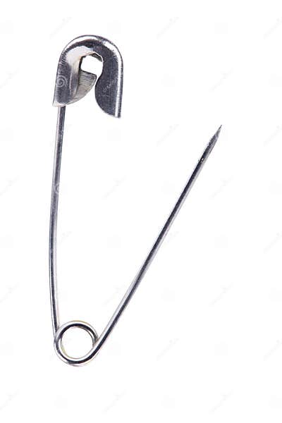 Safety pin stock image. Image of safety, needle, metal - 14003371