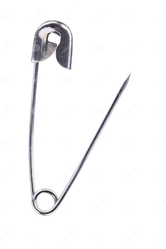 Safety pin stock image. Image of safety, needle, metal - 14003371