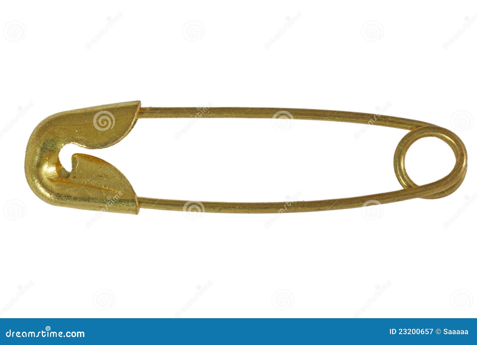 Safety pin stock image. Image of tool, closeup, metal - 23200657