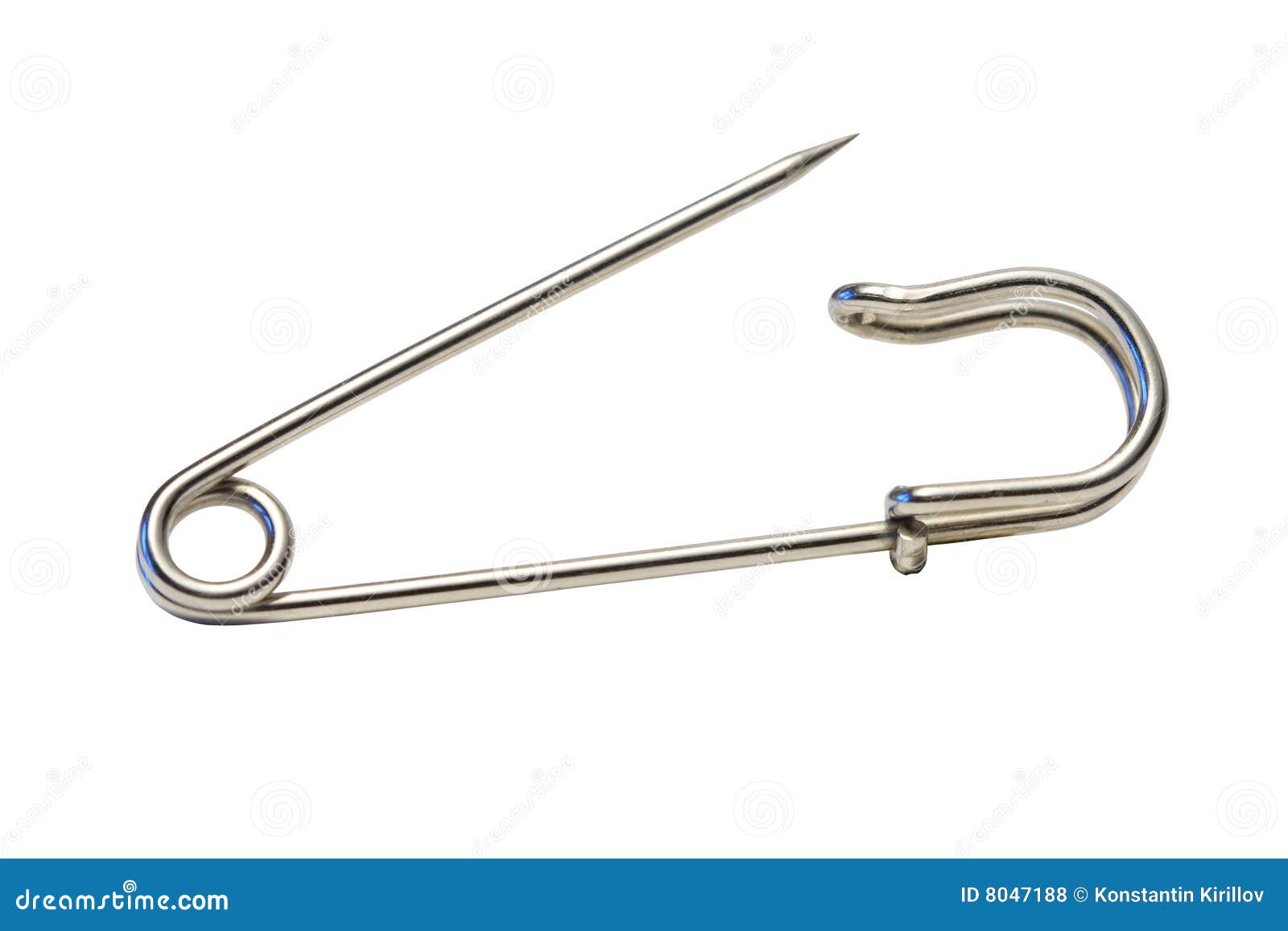 Safety pin stock photo. Image of safety, household, fastener - 8047188