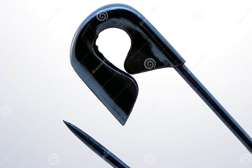 Safety Pin Head stock image. Image of orderly, open, group - 1440331