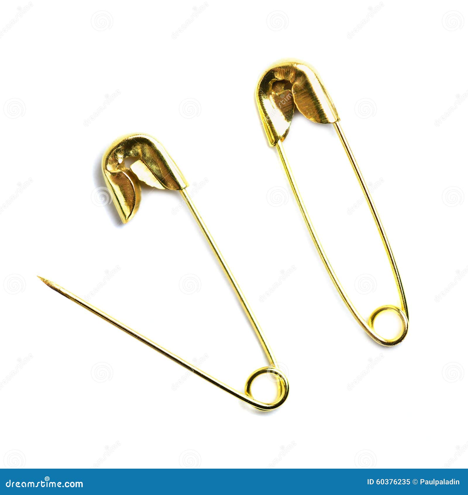 Safety pin locked stock image. Image of closed, color - 60376235