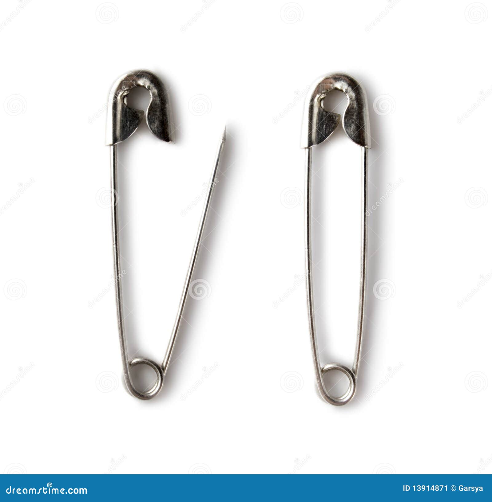 Safety pins stock image. Image of macro, help, attach - 13914871
