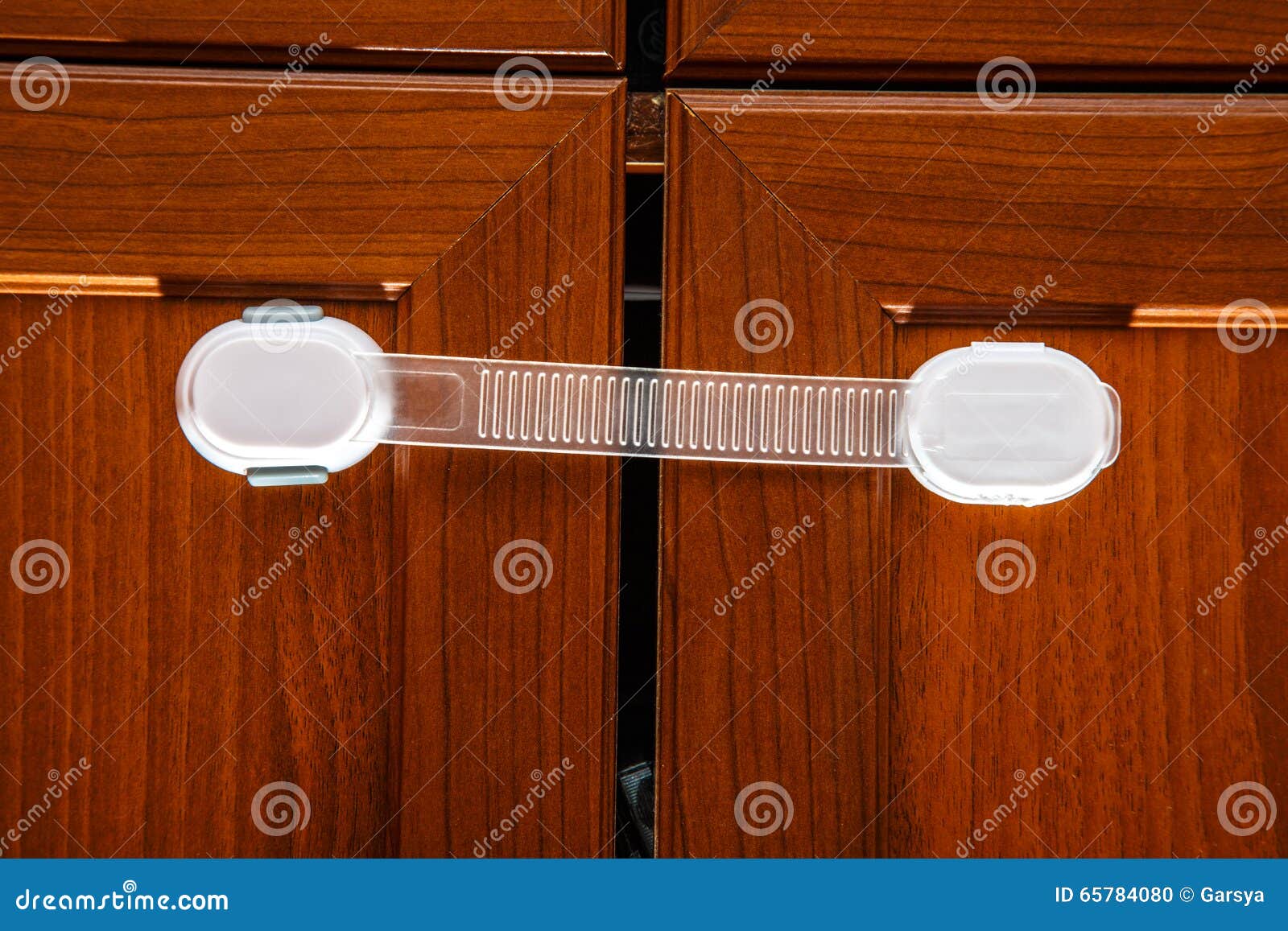 Safety Plastic Lock for Kid Protection Stock Photo - Image of ...