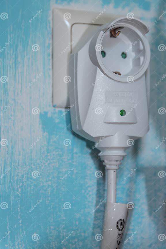 Safety Plug and Socket Distributor Stock Photo - Image of multiple ...