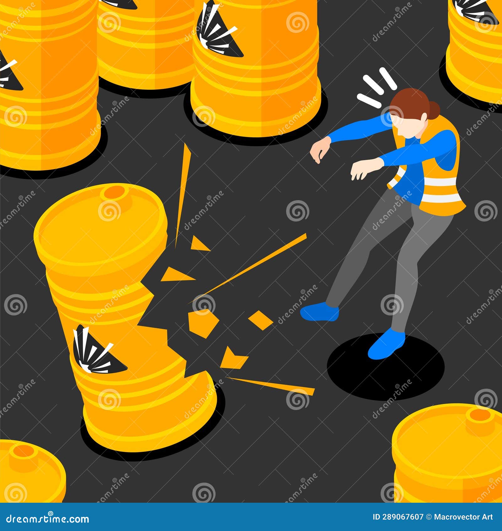 Safety Precaution Concept stock vector. Illustration of icon - 289067607