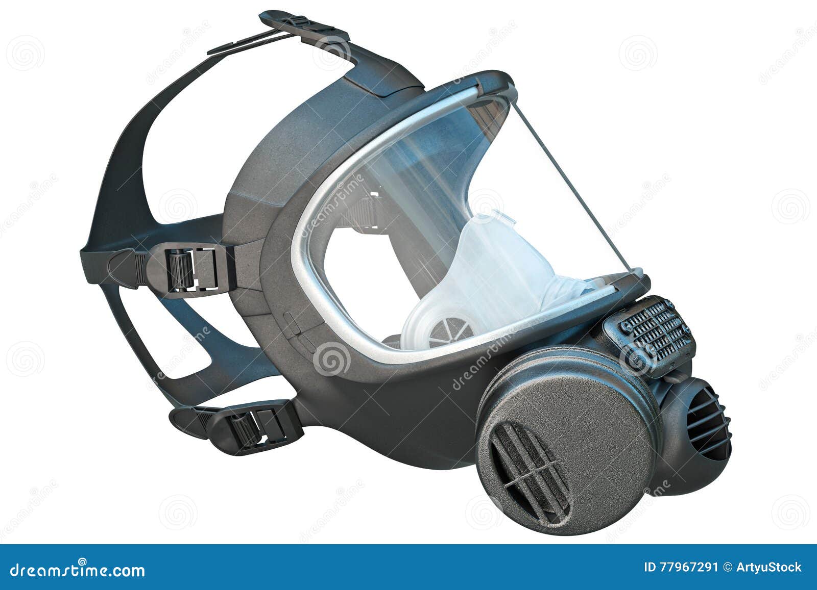 Safety pro mask apparatus stock illustration. Illustration of poisonous ...