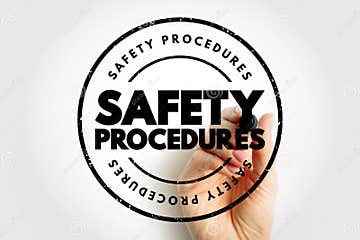Safety Procedures - Step by Step Plan of How To Perform a Work ...