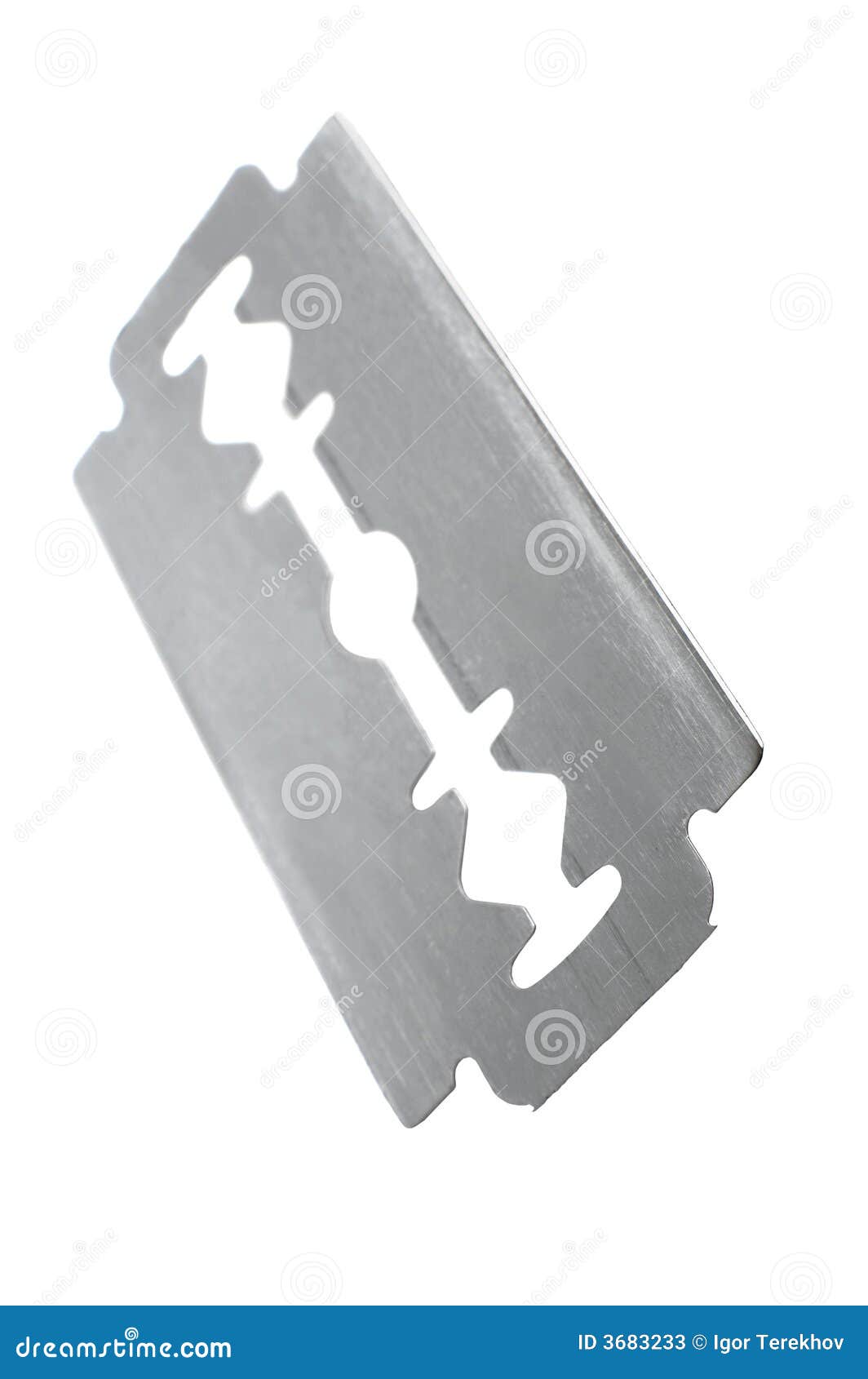 Safety razor blade stock image. Image of background, cutting - 3683233