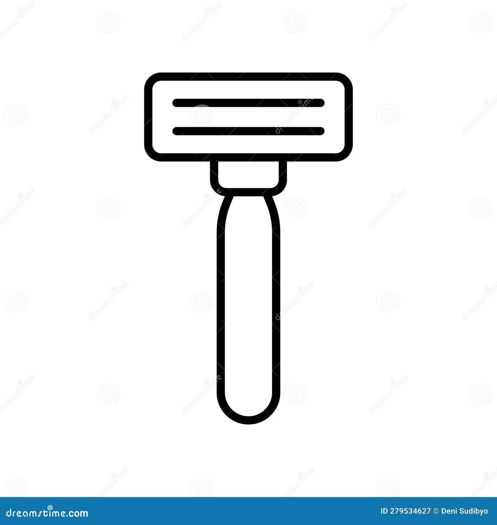 Razor. Modern Razor For Shaving Unwanted Hair With Soap Pads And Five ...