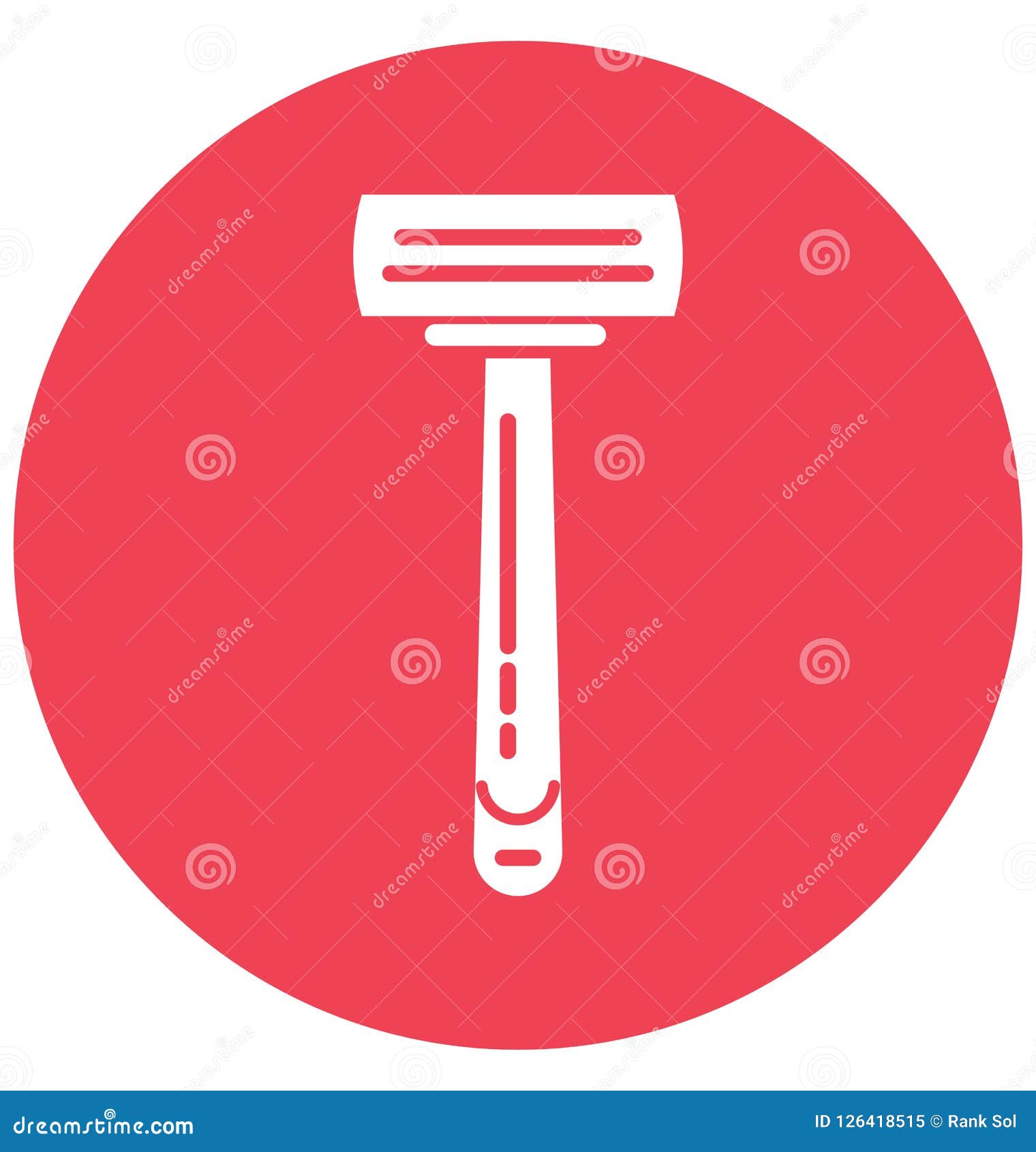 Safety Razor Isolate Vector Icon Editable Stock Vector - Illustration ...