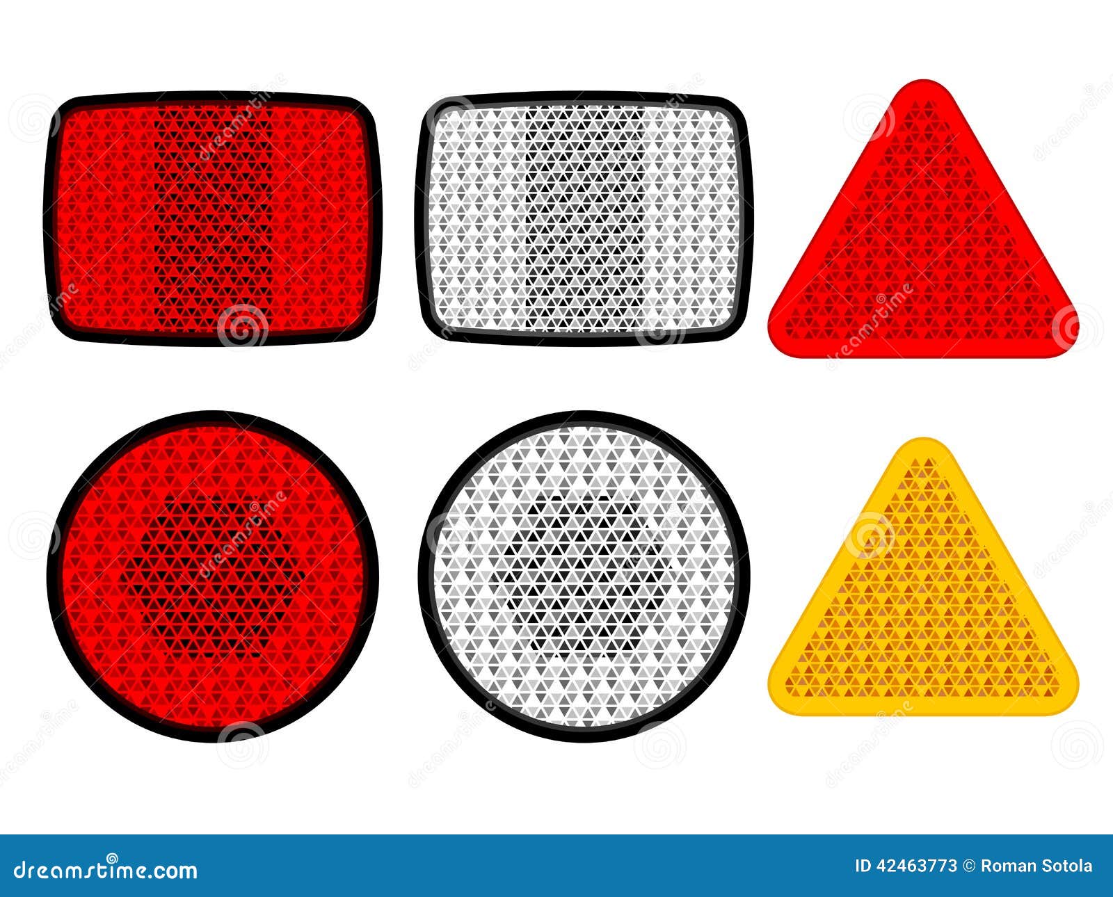 Orange Reflectors Stock Illustrations – 29 Orange Reflectors Stock ...