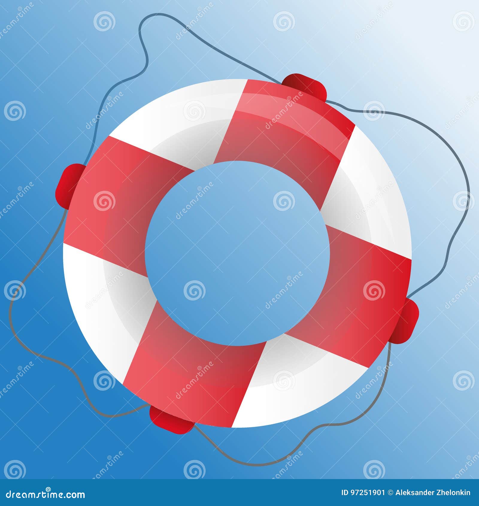 Safety ring vector icon stock vector. Illustration of circle - 97251901