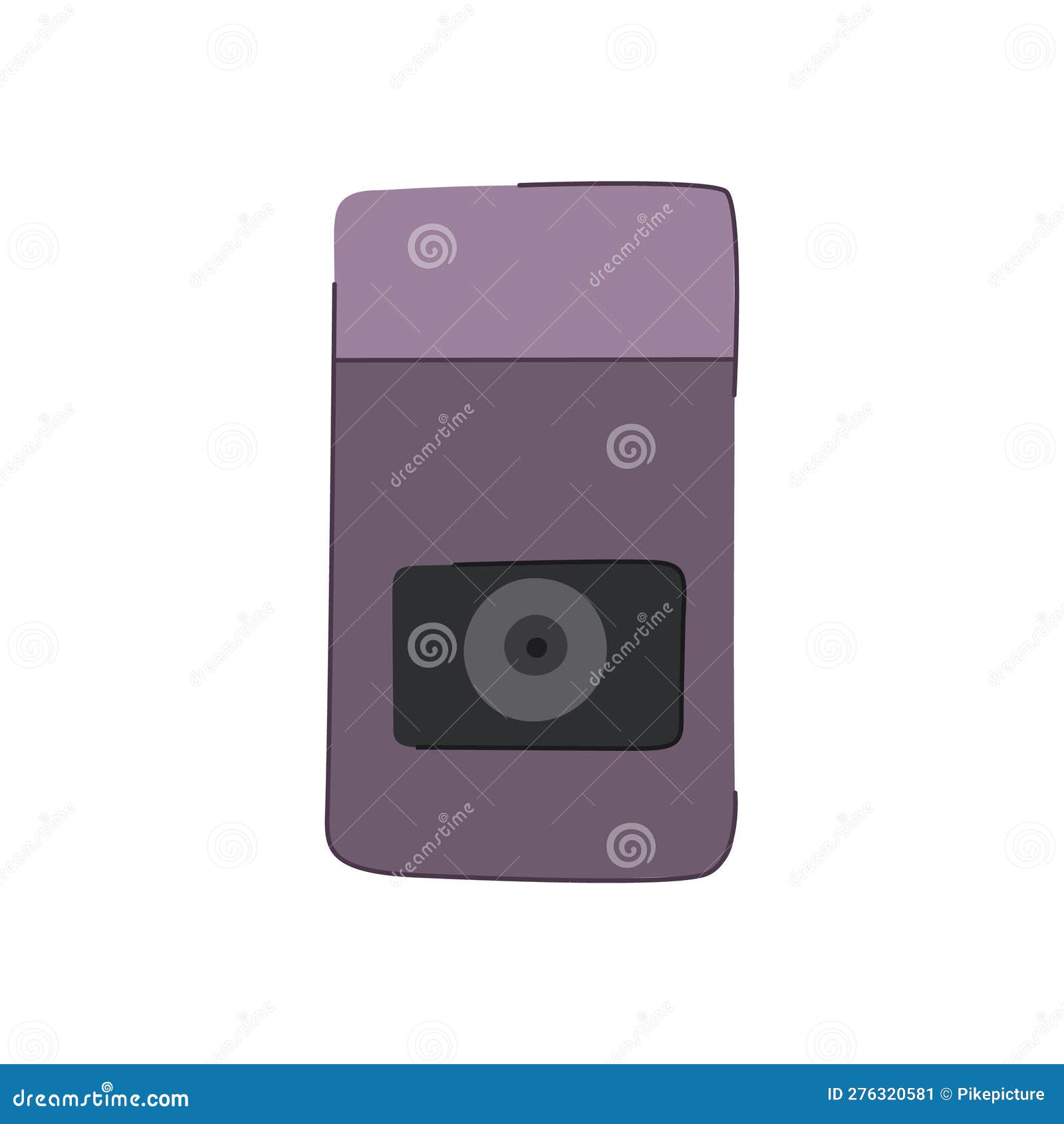 Safety Security Camera Cartoon Vector Illustration Stock Vector ...