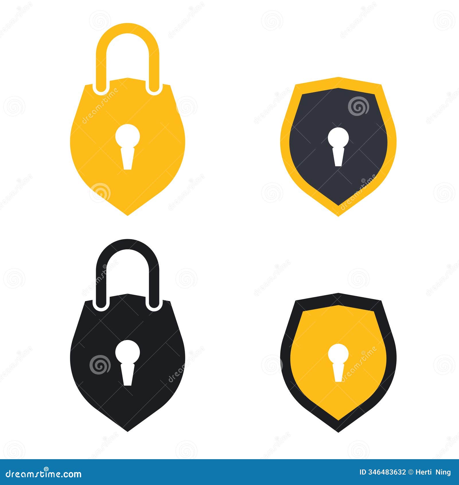 Safety Shield Template Icon Stock Illustration - Illustration of cyber ...