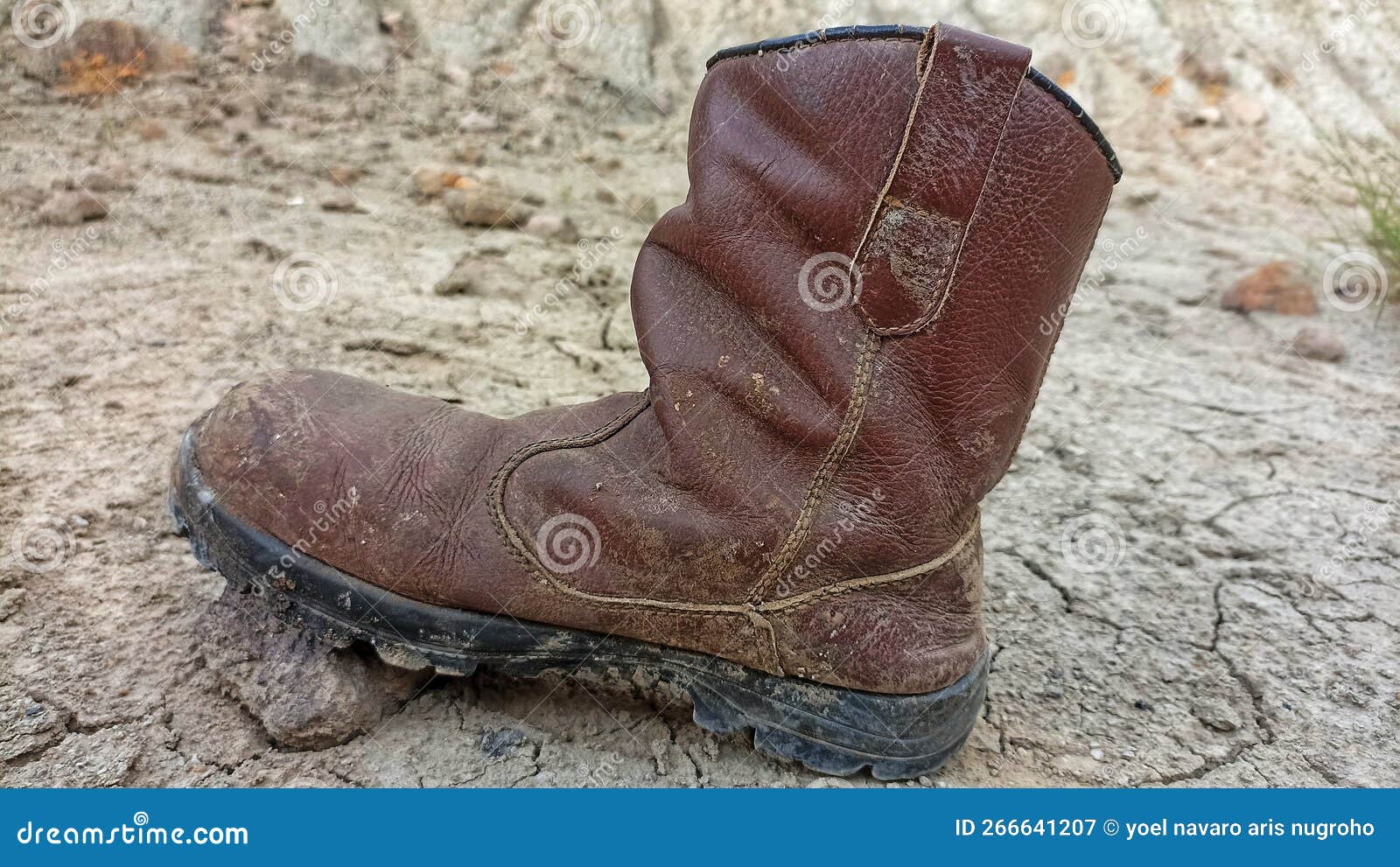 Safety Shoes Photographed from the Right Side Stock Image - Image of ...
