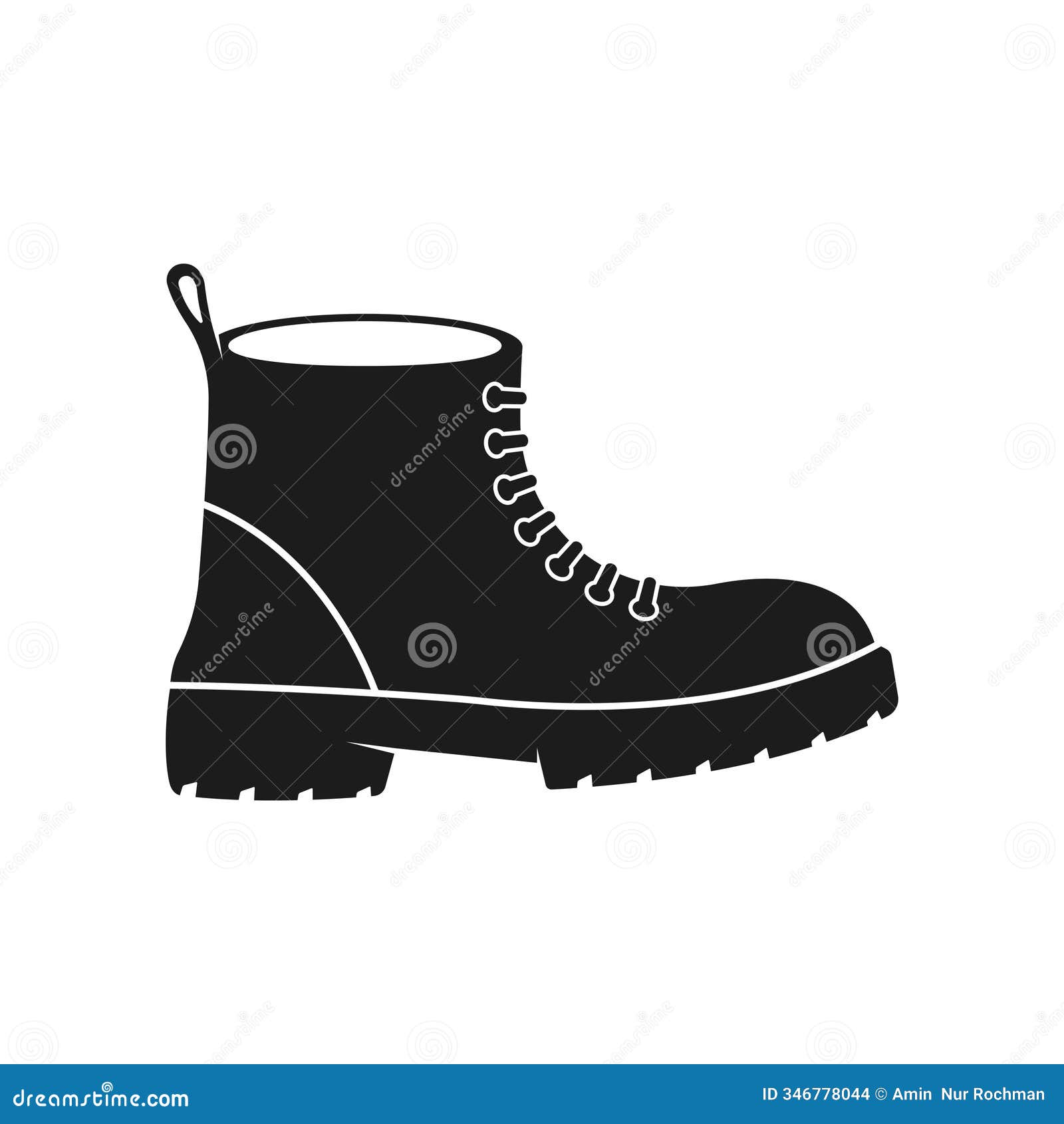 Safety Shoes Vector Icon. Protective Boot Shoes Vector Icon Stock ...