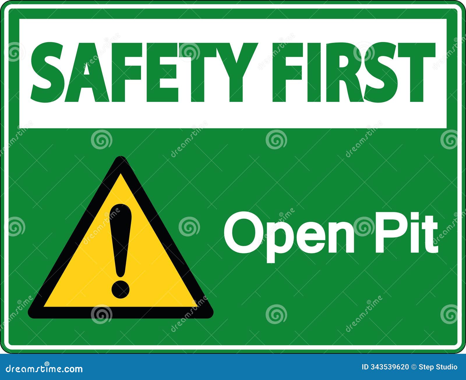 Safety signs symbols decal stock illustration. Illustration of safety - 343539620
