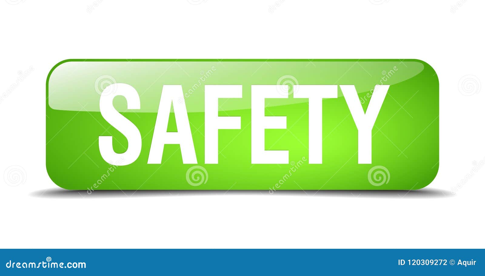 Safety button stock vector. Illustration of shine, safety - 120309272