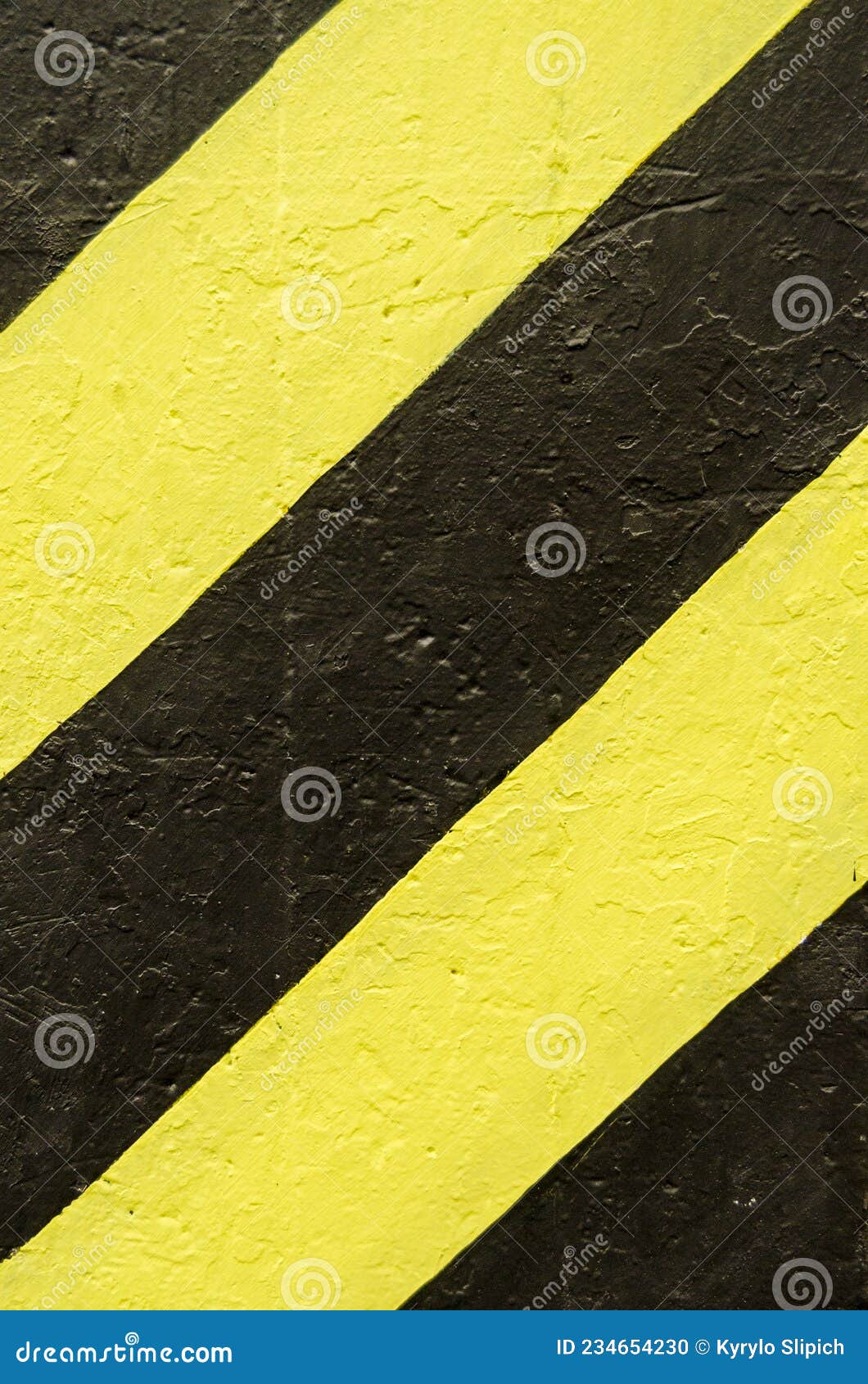 Safety Stripes on Construction Stock Photo - Image of stop, rough ...