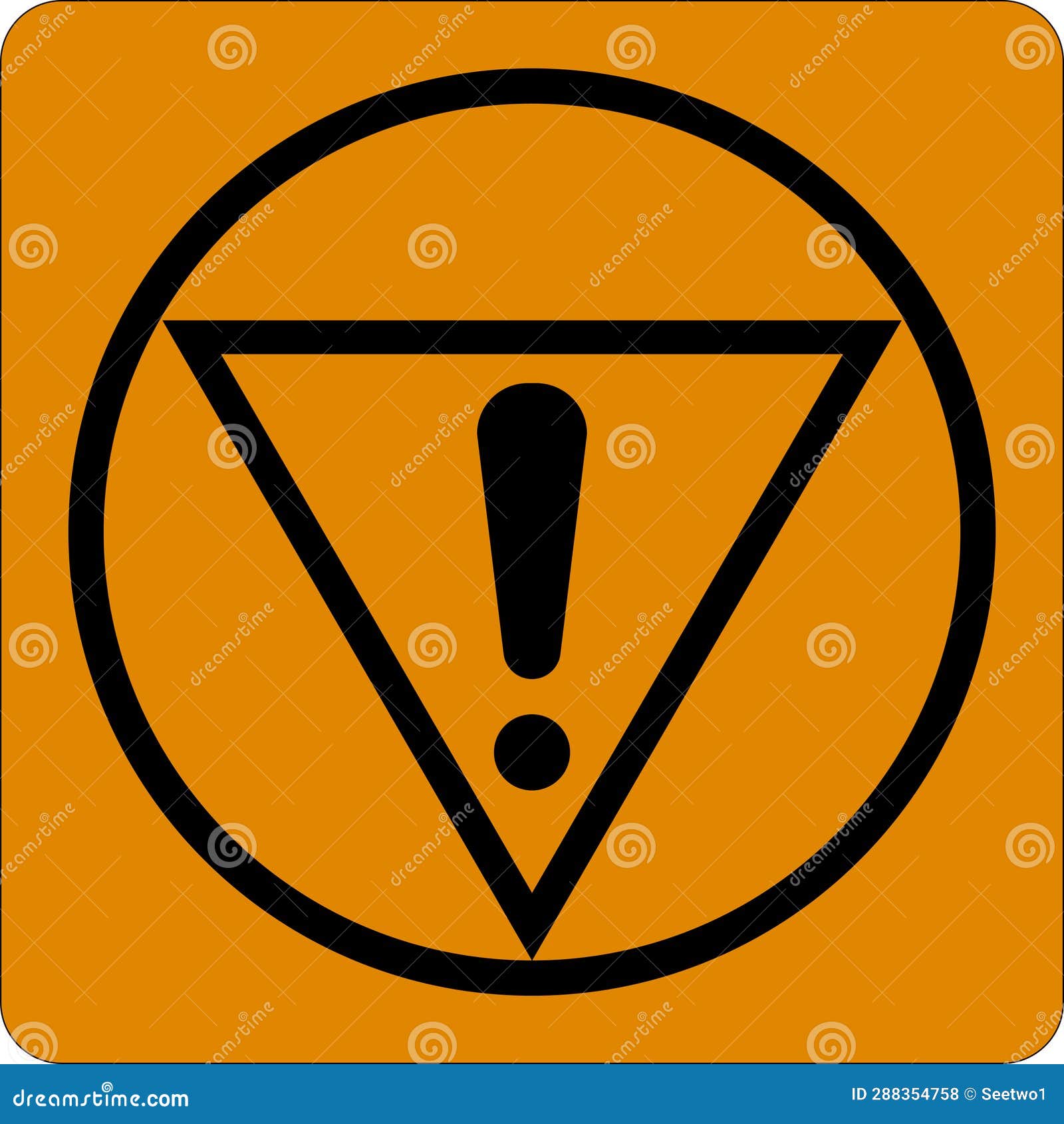Safety Symbol Label Emergency Stop Symbol Label Stock Vector ...