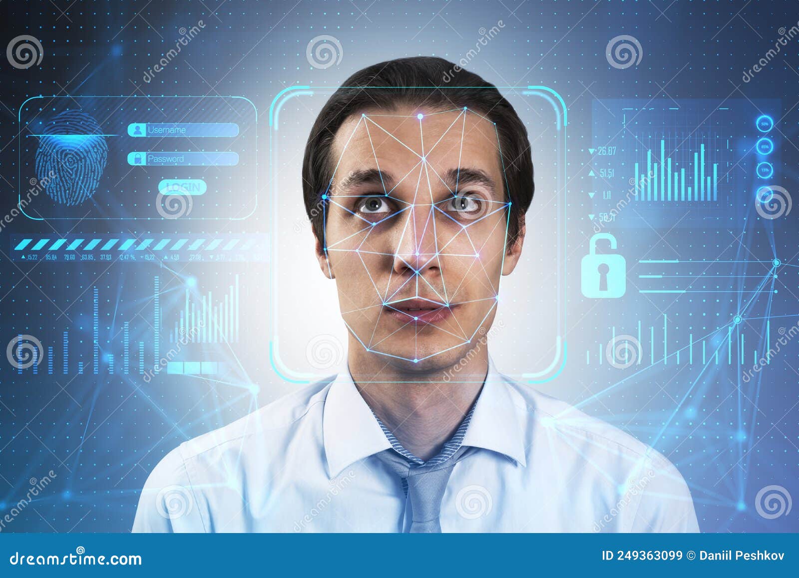 Deepfake Concept Matching Facial Movements With A Different Face Of ...