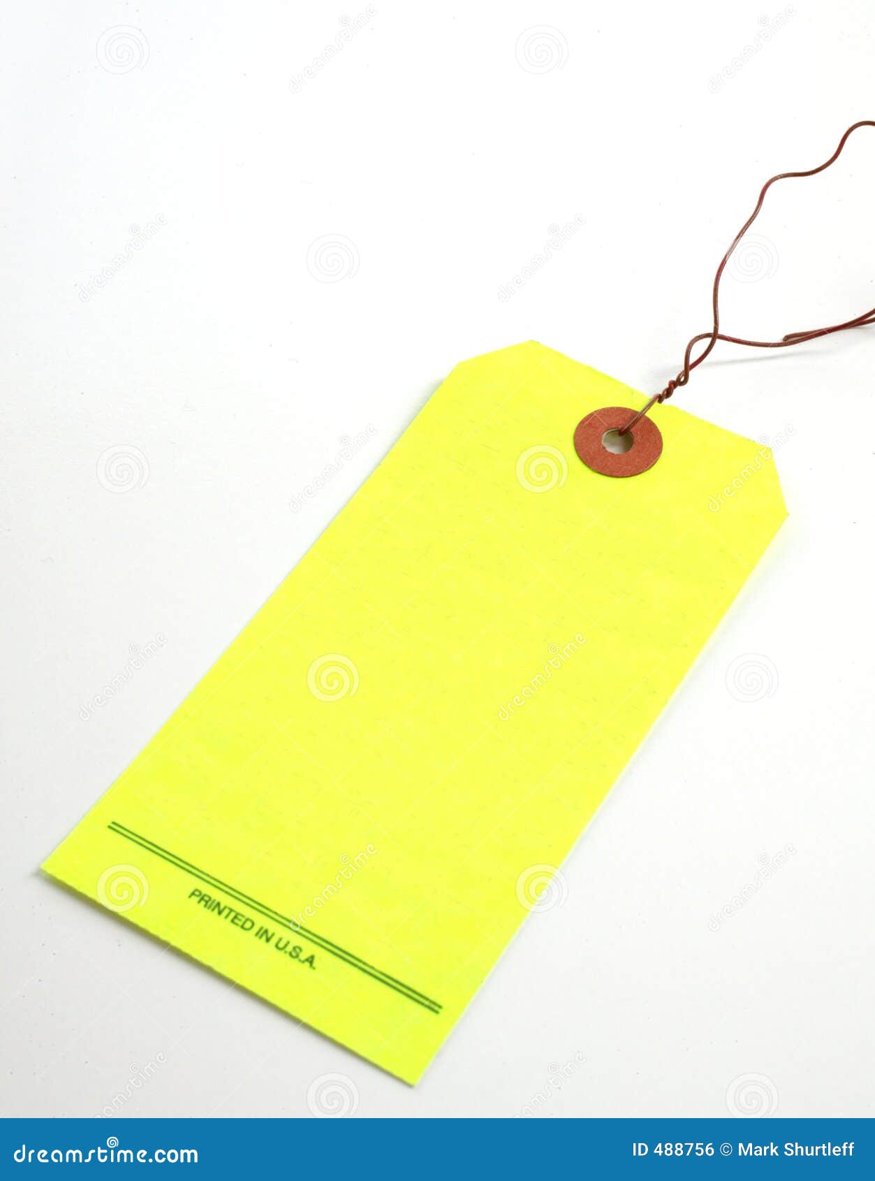 Safety Tag stock photo. Image of information, notice, neon - 488756