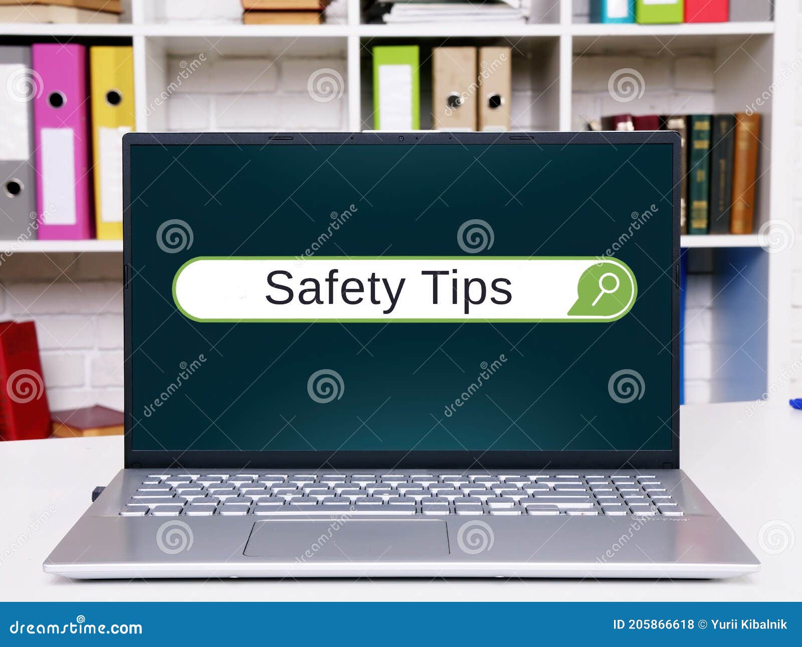 Safety Tips Sign on the Page Stock Photo - Image of texture, grunge ...