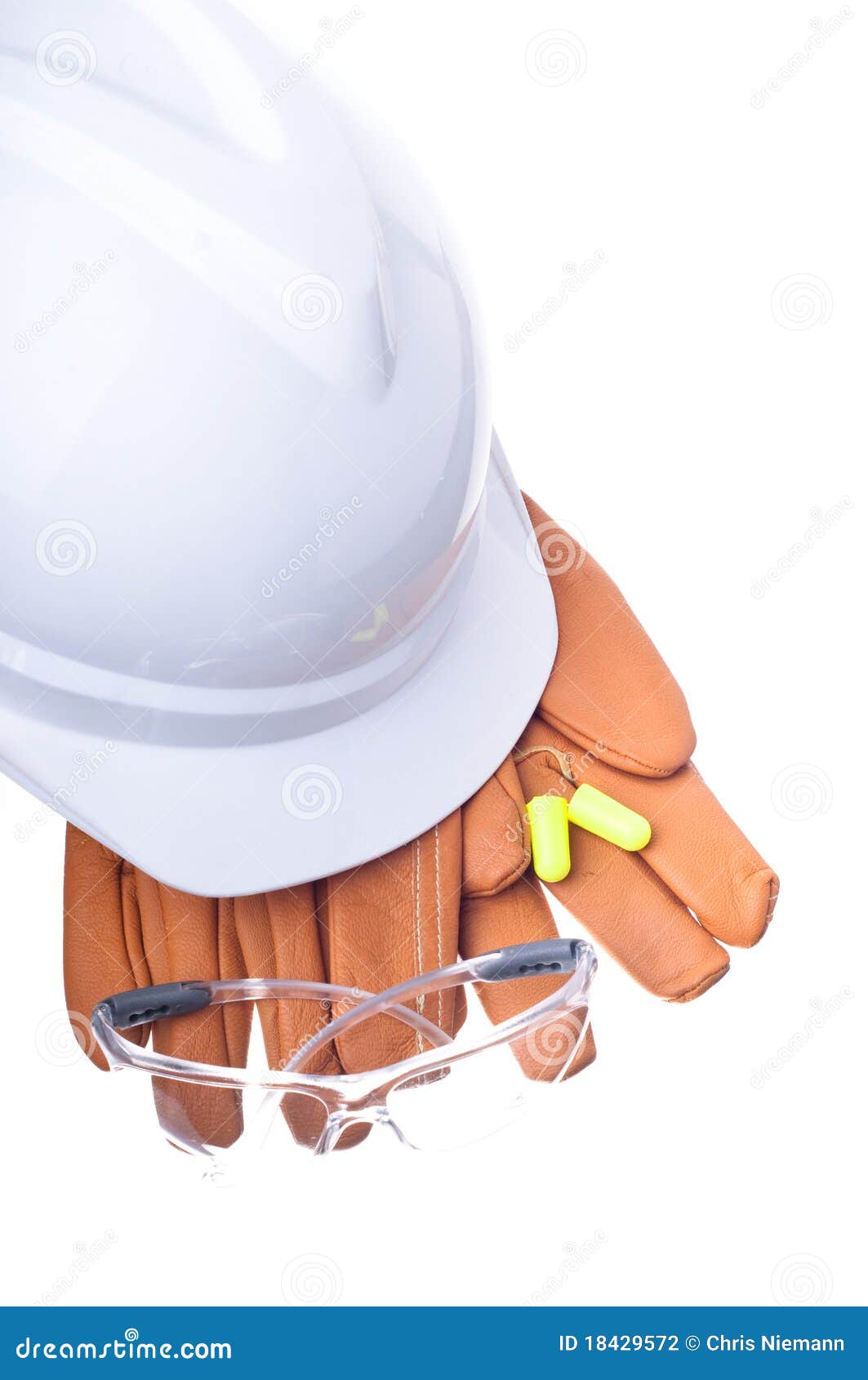 Safety tools stock photo. Image of object, helmet, protection - 18429572