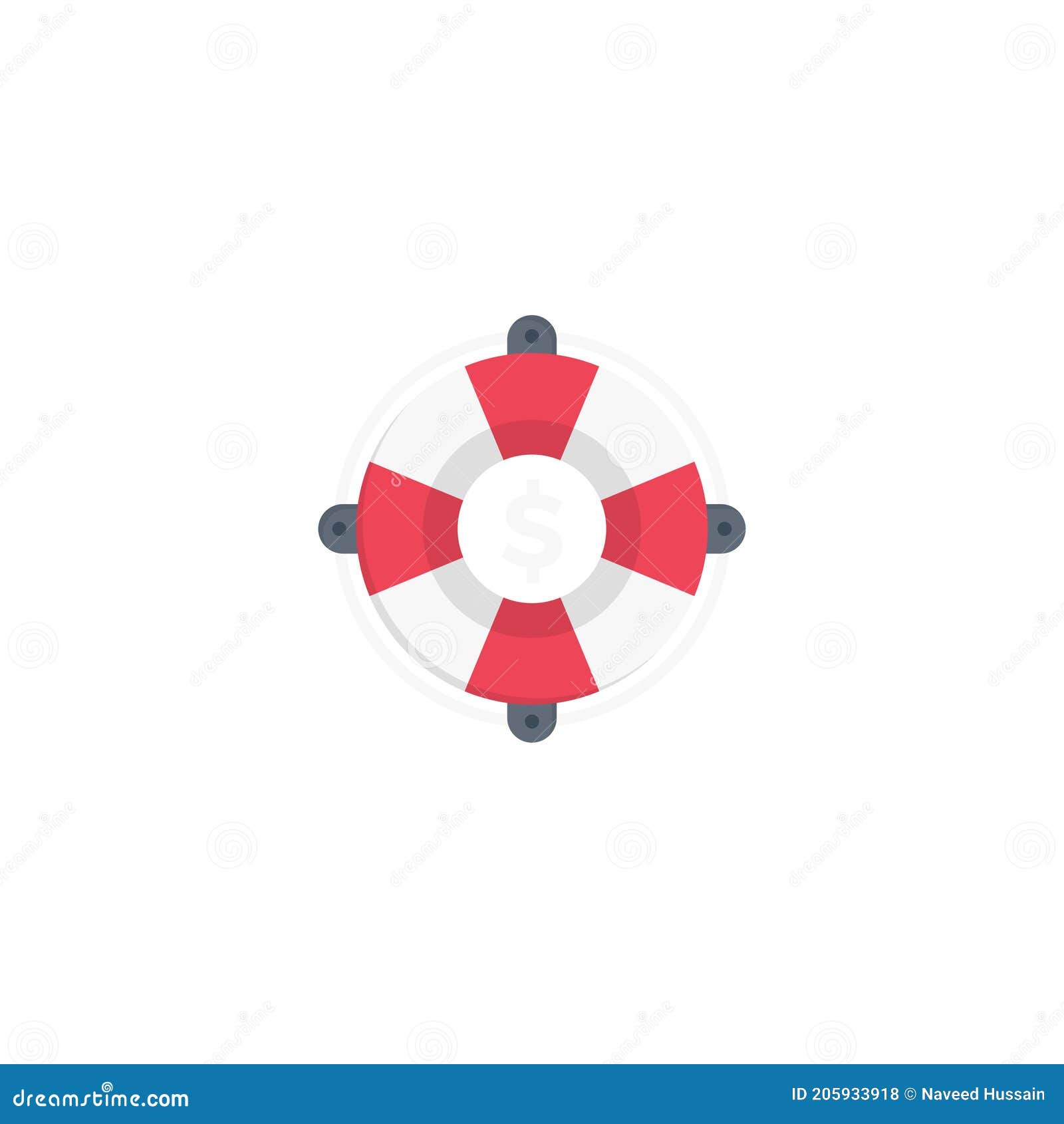 Safety Vector Flat Colour Icon Stock Vector - Illustration of pack ...
