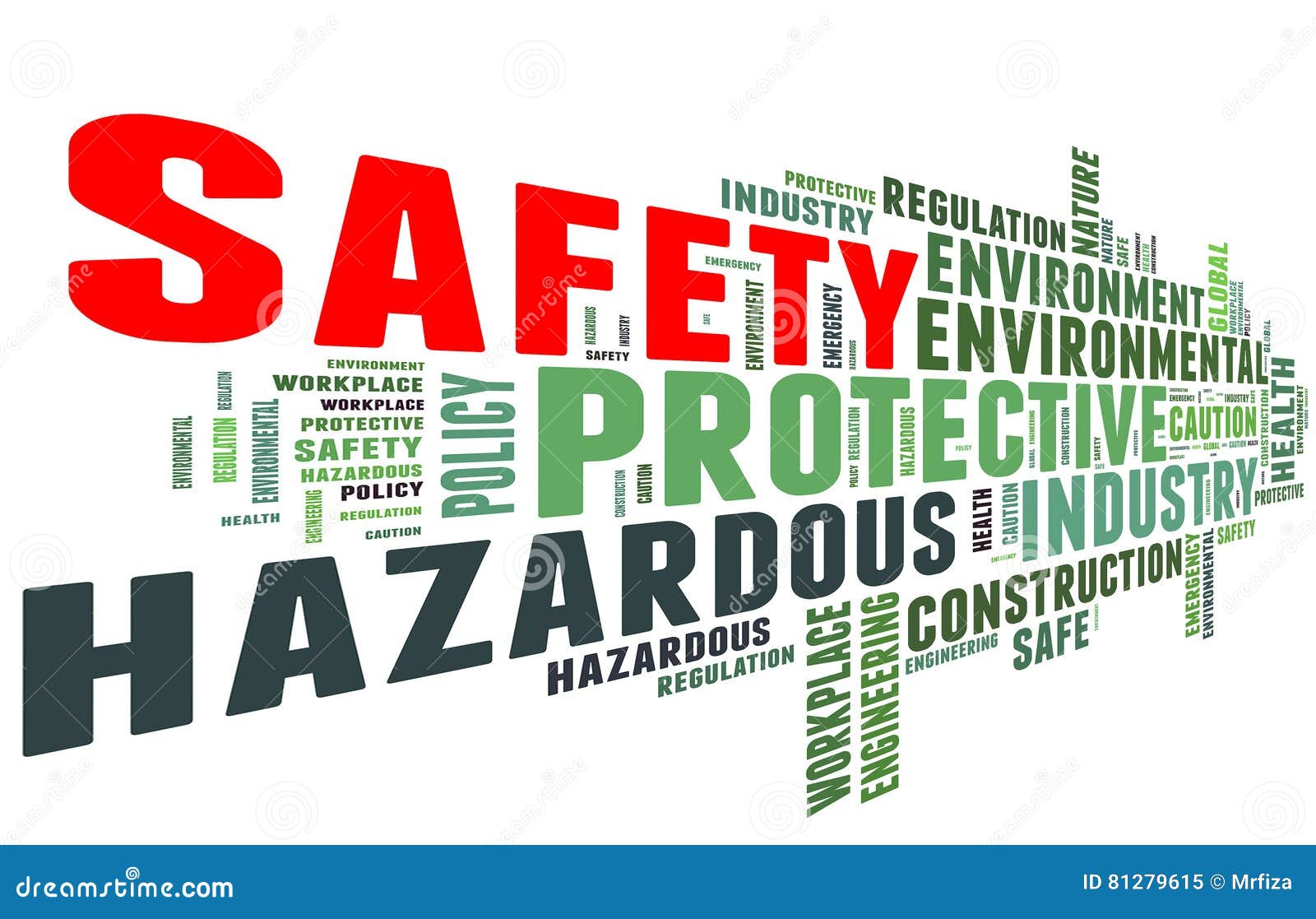 Safety in Workplace Concept Stock Illustration - Illustration of ...