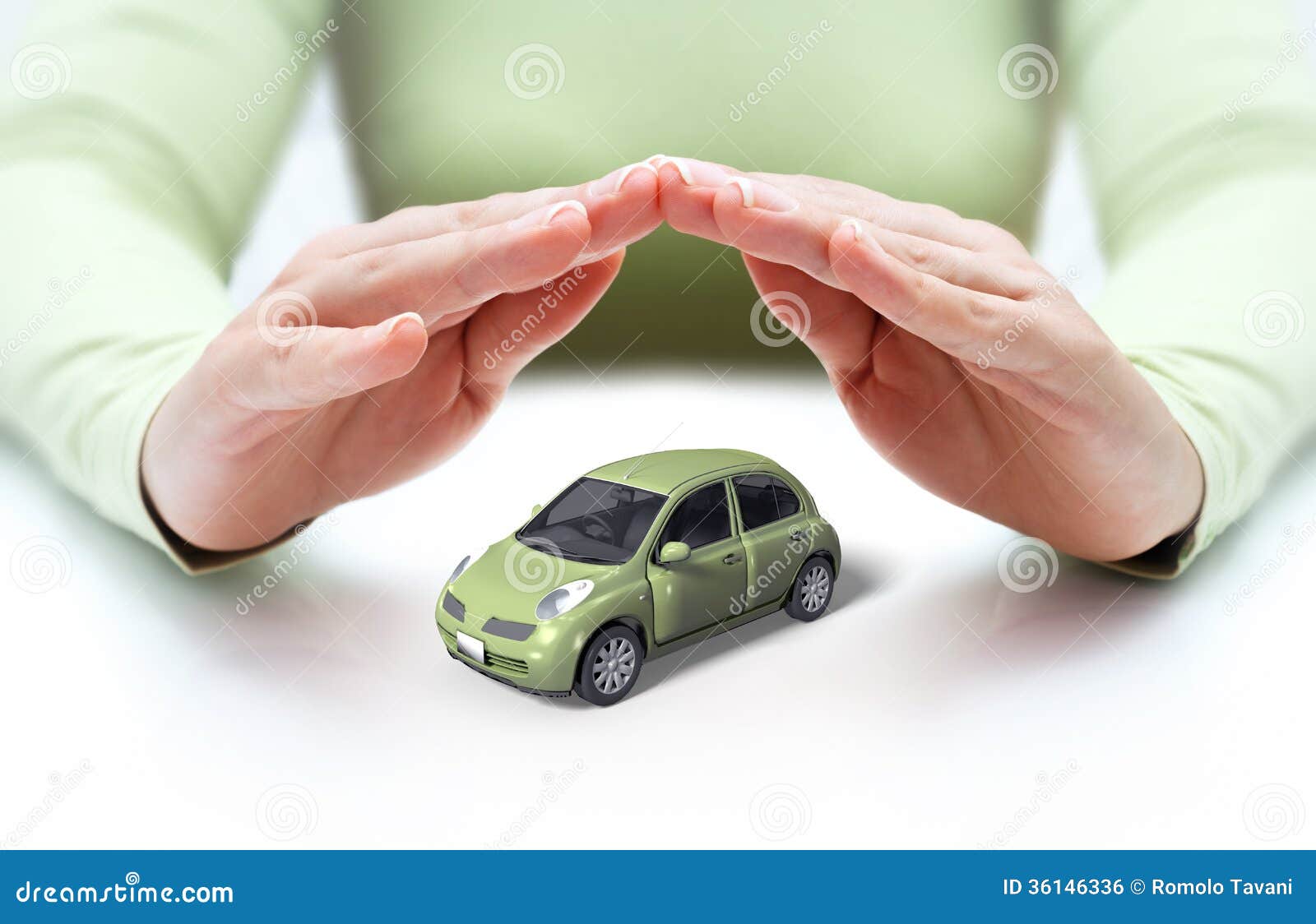 Safety Your Car - Hands Covering Stock Photo - Image of assurance ...