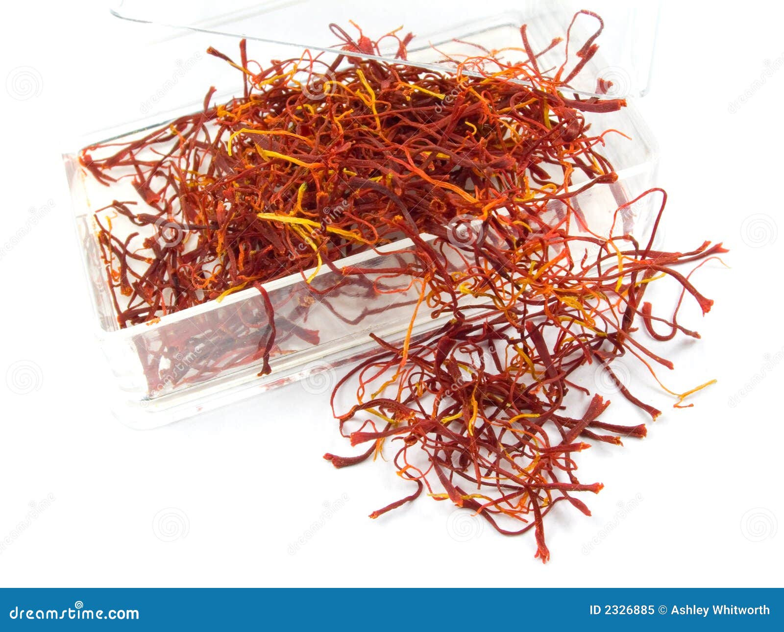 Saffron stock image. Image of flavour, asian, isolated - 2326885