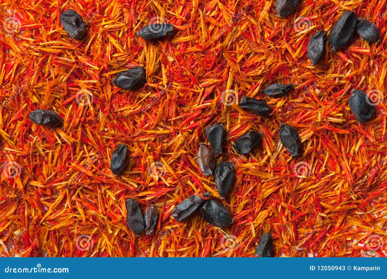 Saffron and barberry spice stock image. Image of background - 12050943