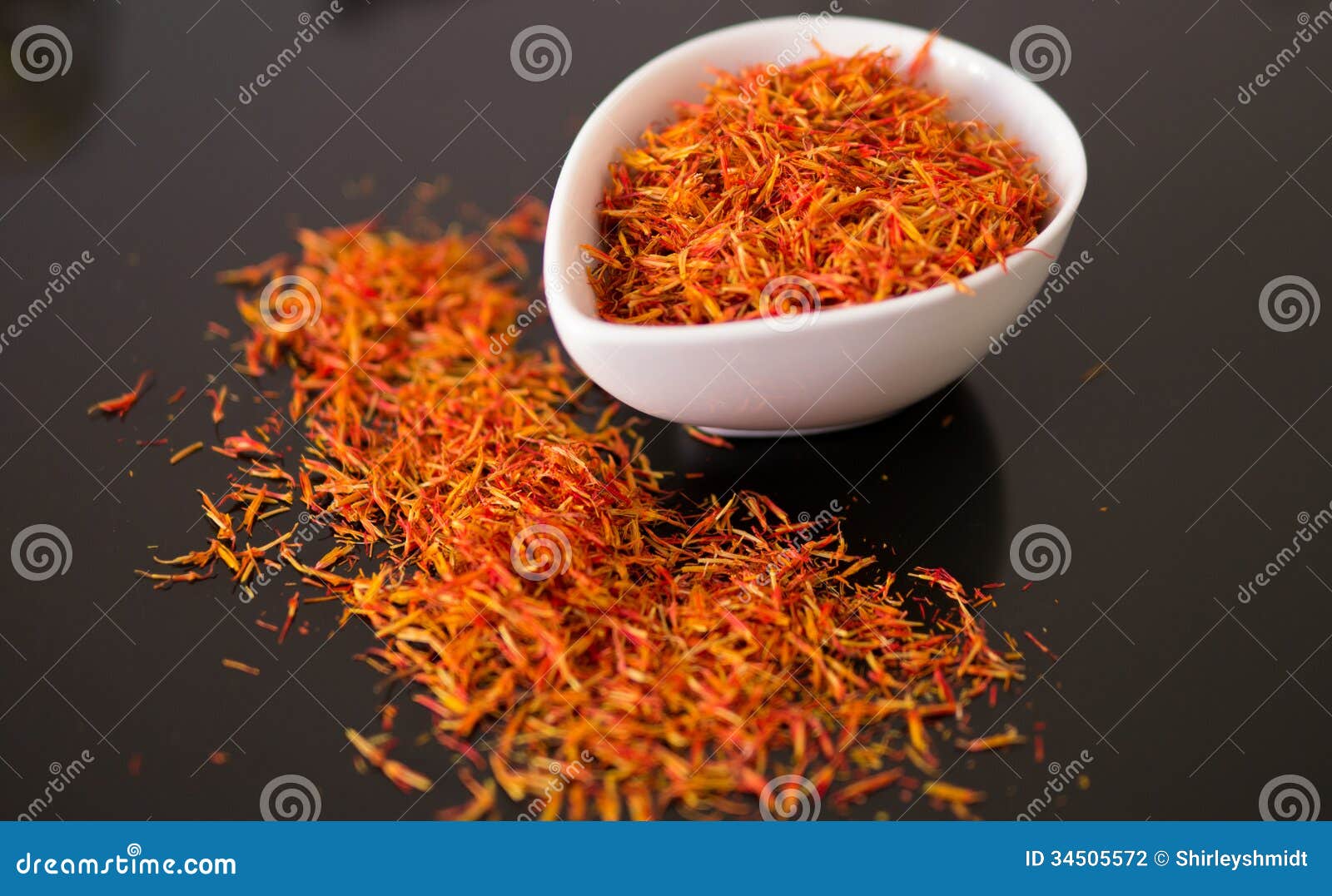 Saffron stock photo. Image of walnut, dish, plate, orange - 34505572