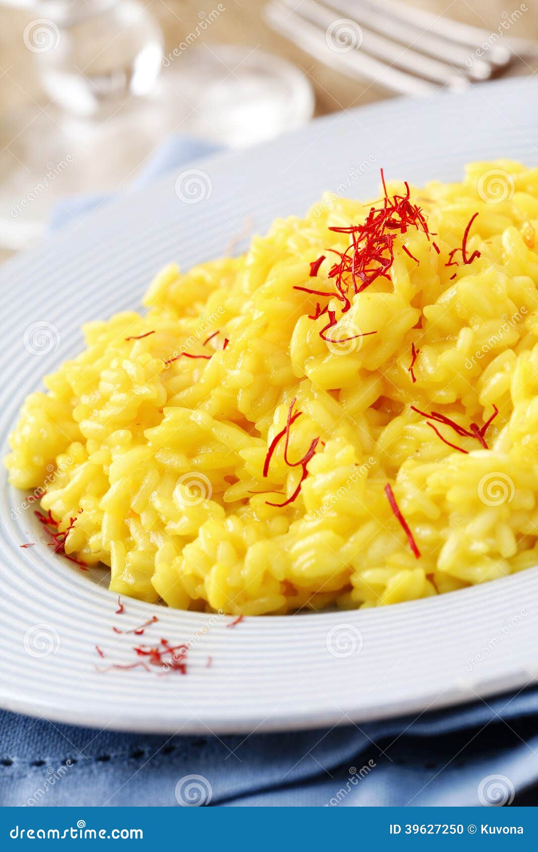 Saffron risotto stock photo. Image of crocus, pistil - 39627250