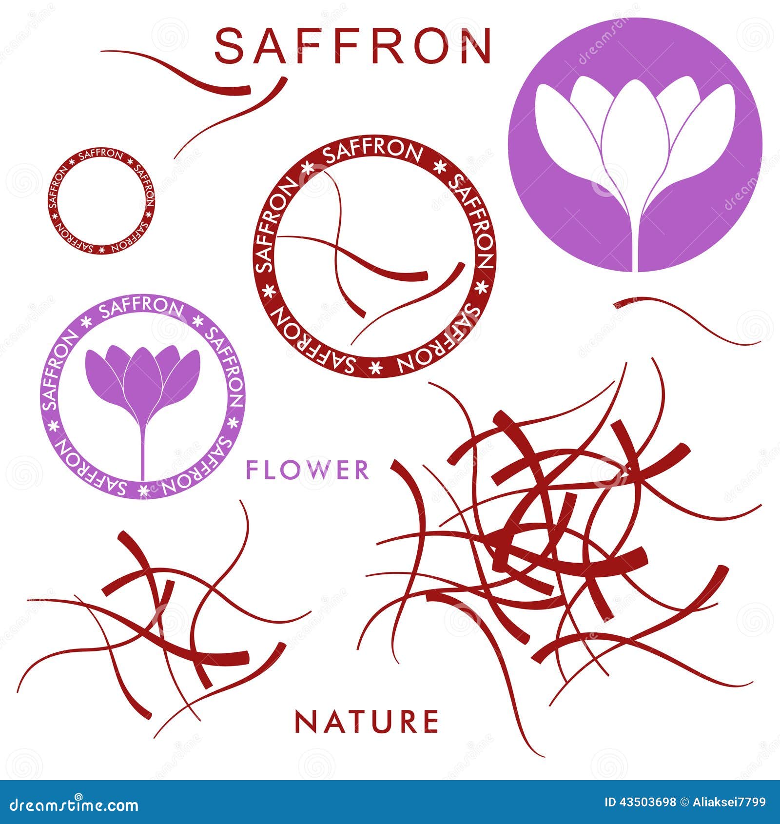 Saffron Cartoon Vector | CartoonDealer.com #59838851
