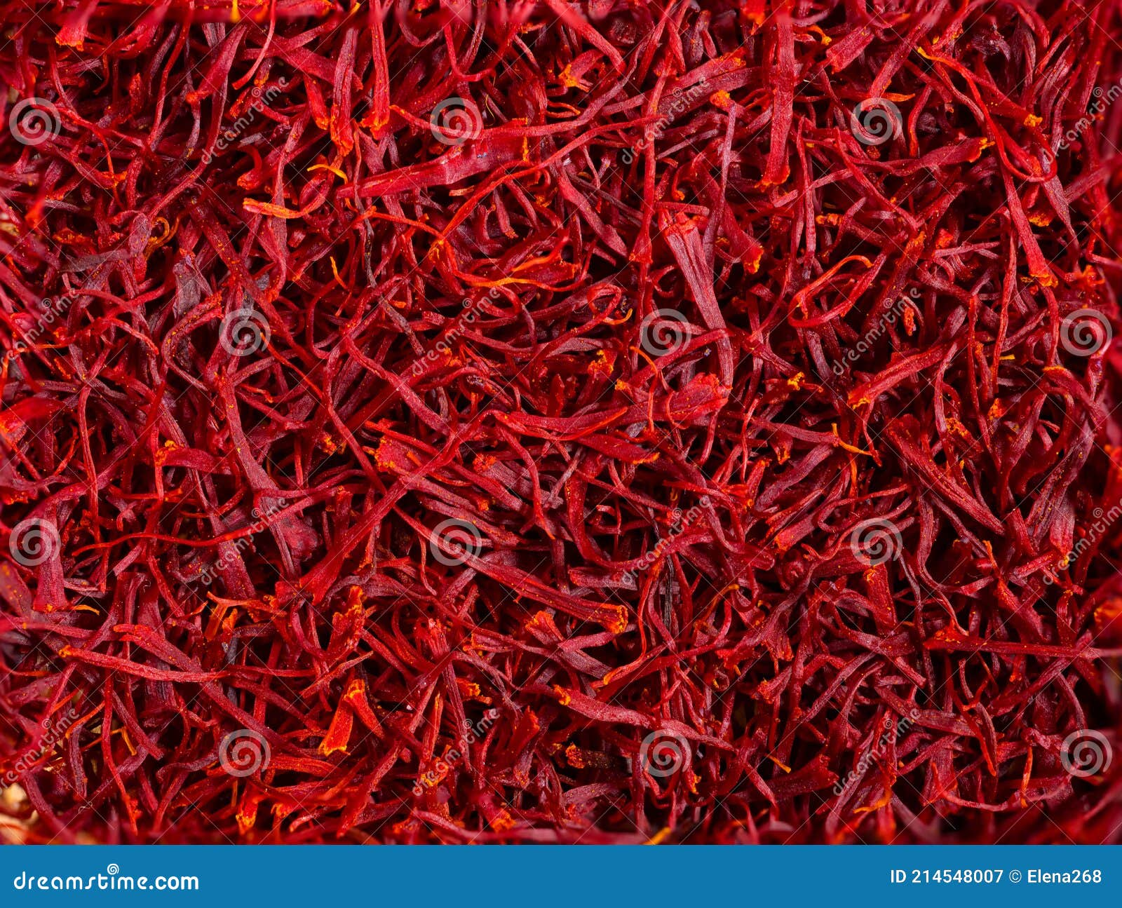 Saffron Threads in Full Frame Saffron Background Stock Image - Image of ...