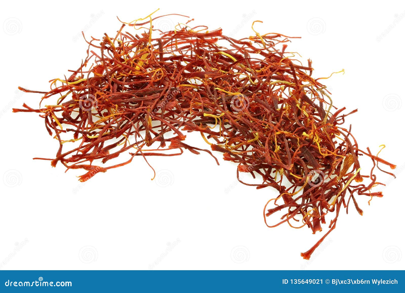 Saffron threads stock image. Image of tart, herb, recipe - 135649021