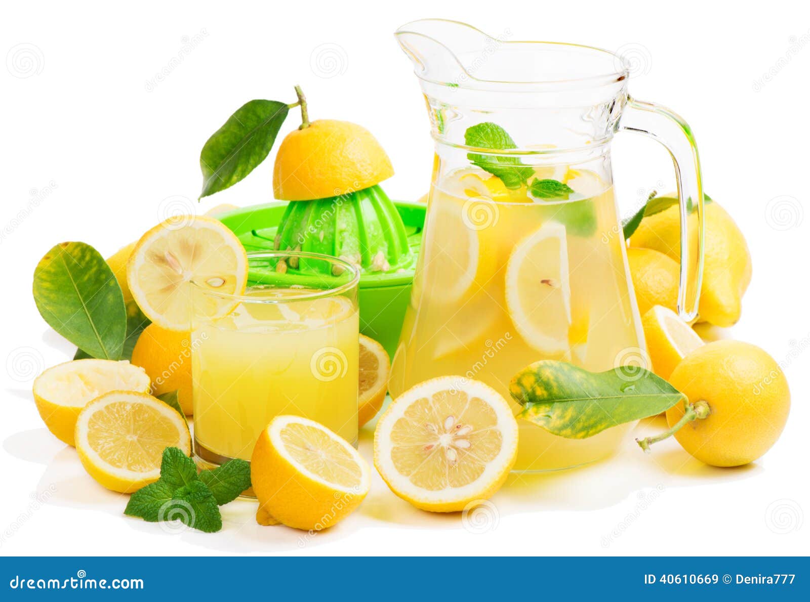Saft der Zitrone stockbild. Bild von saft, getränk, glas - 40610669