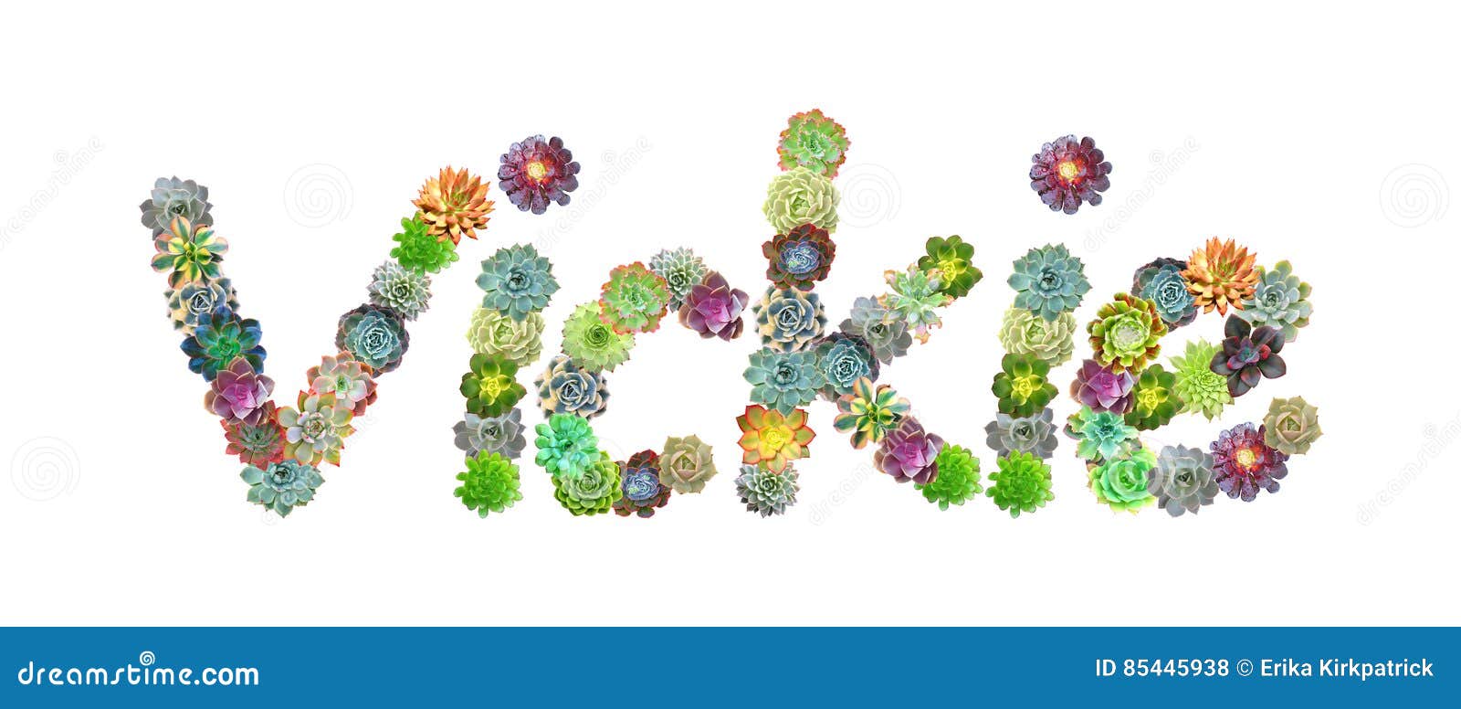 Saftiger Name Vickie stock abbildung. Illustration von hintergrund ...