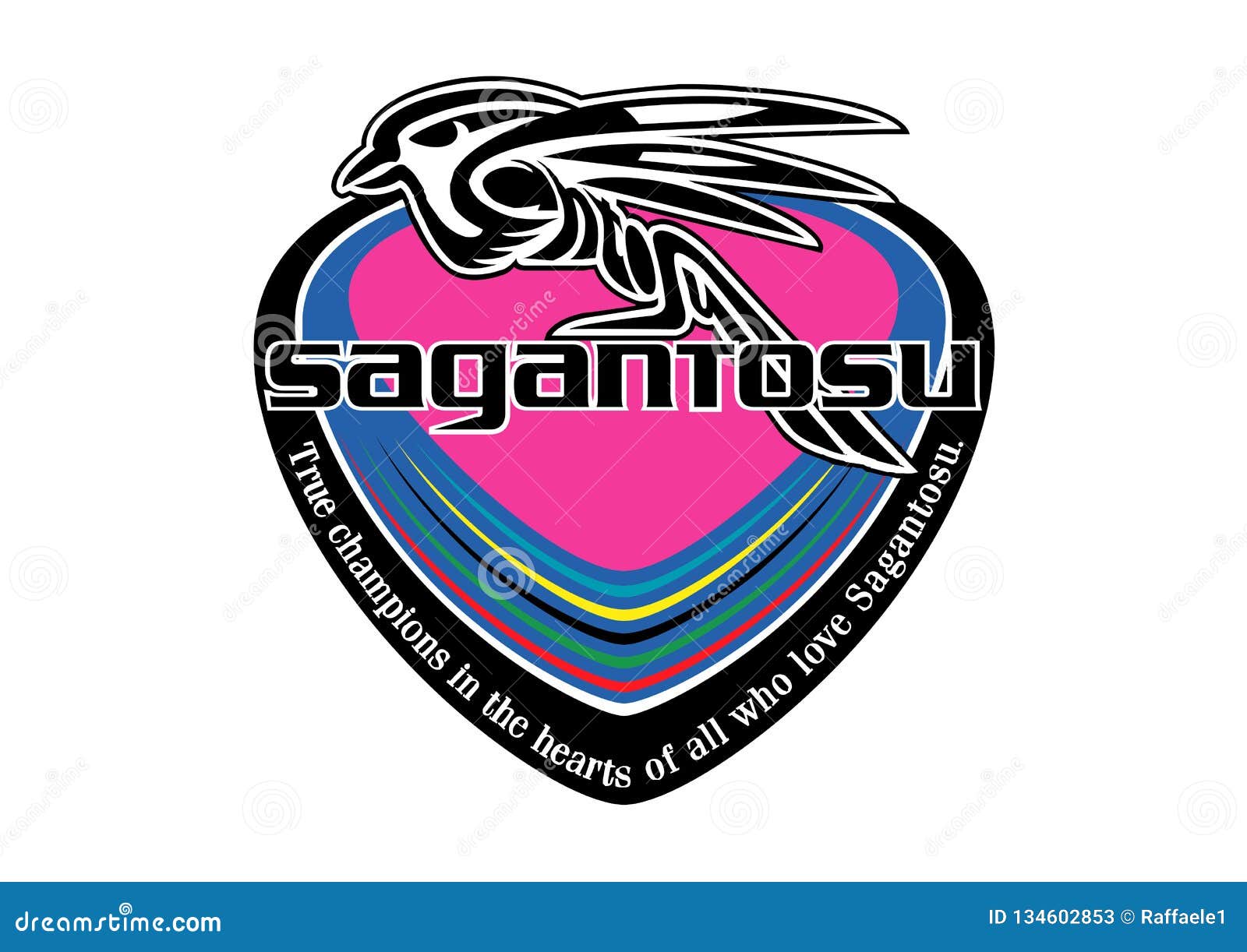 Sagan Tosu Logo editorial stock photo. Illustration of world - 134602853