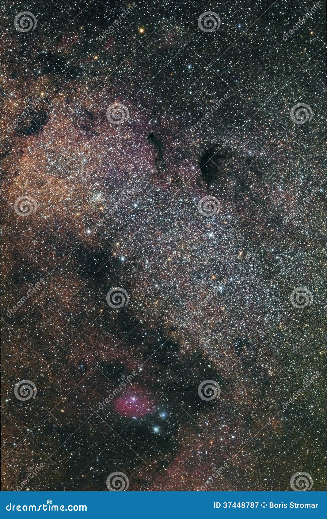Saggitarius Star Cloud stock image. Image of cloud, deep - 37448787