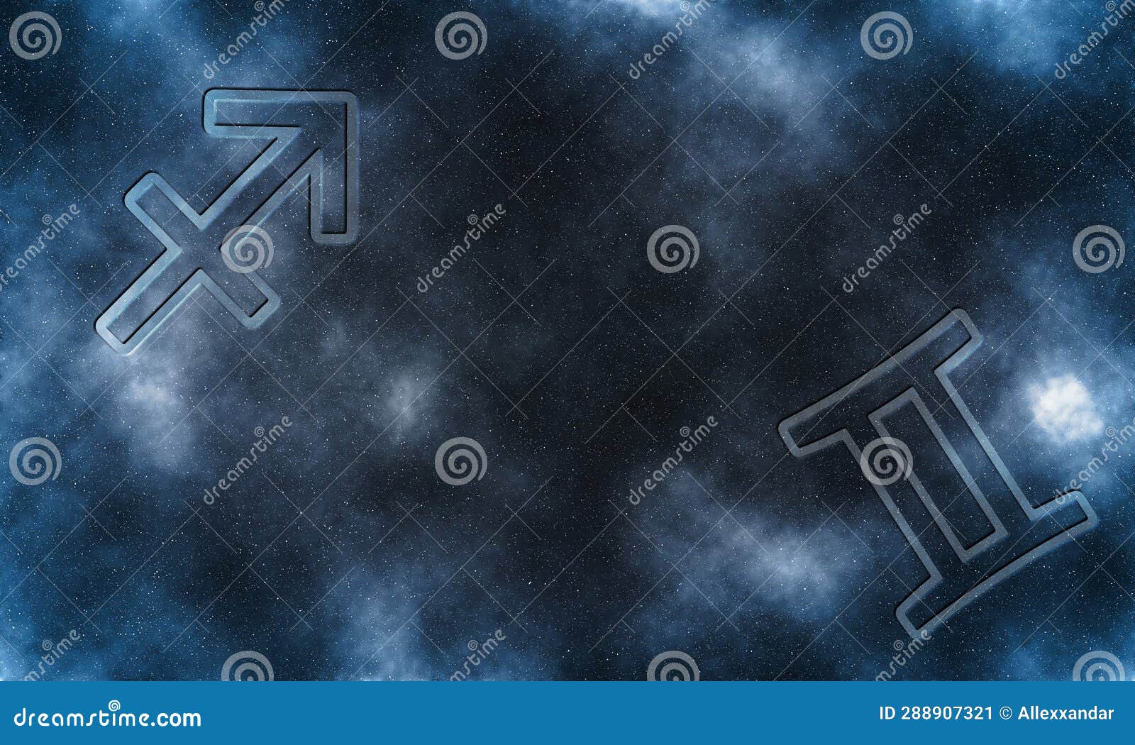 Sagittarius and Gemini Compatibility Stock Image - Image of love ...