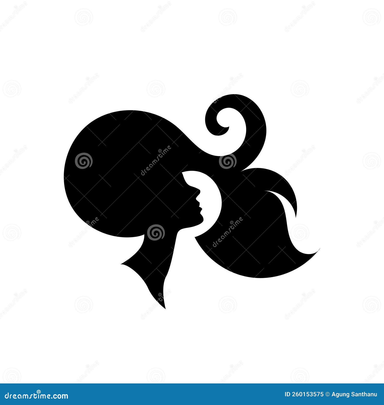 Sagoma Del Profilo Della Testa Della Donna Con Forma Stilizzata Di ... Sagoma Del Profilo Della Testa Della Donna Con Forma Stilizzata Di ...