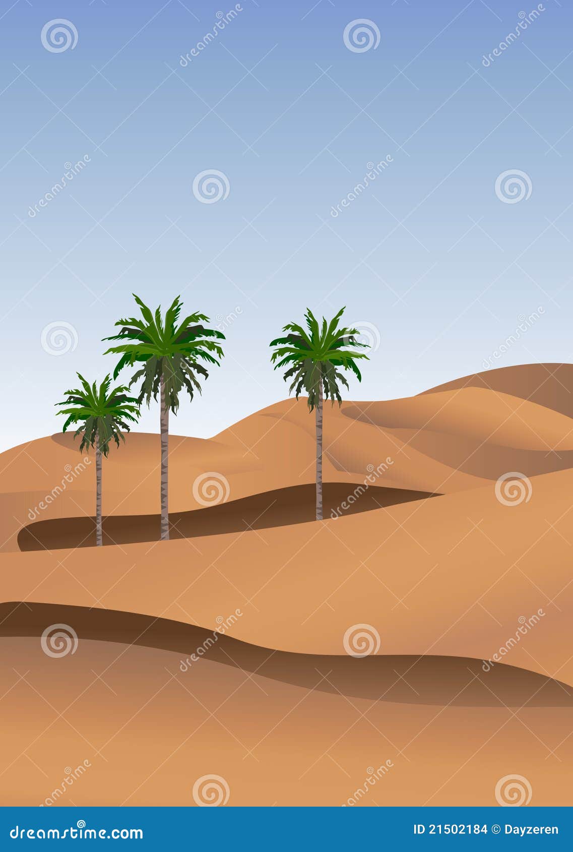Sahara stock vector. Illustration of wild, african, arabia - 21502184