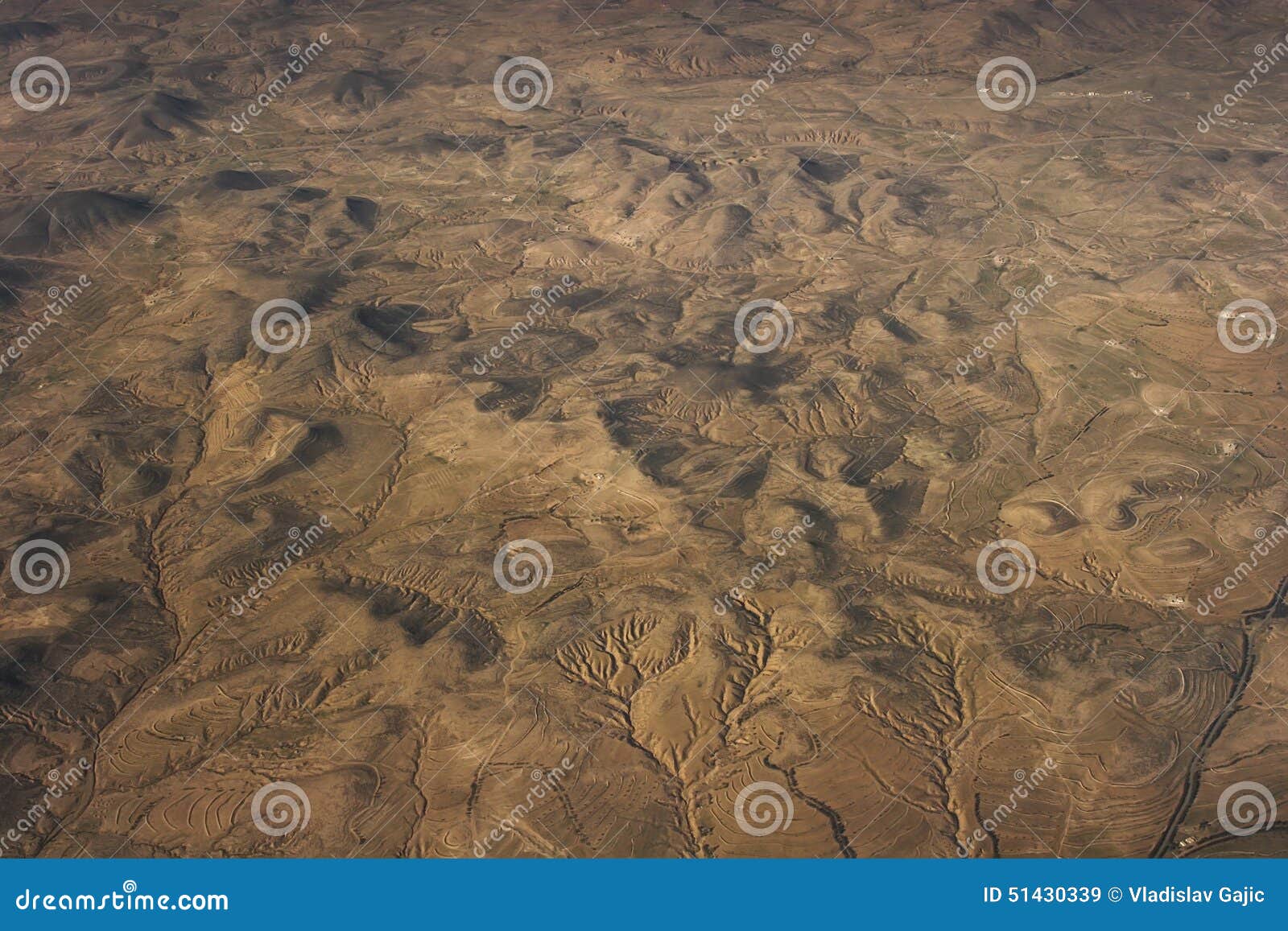 Sahara desert, aerial view stock image. Image of sandy - 51430339