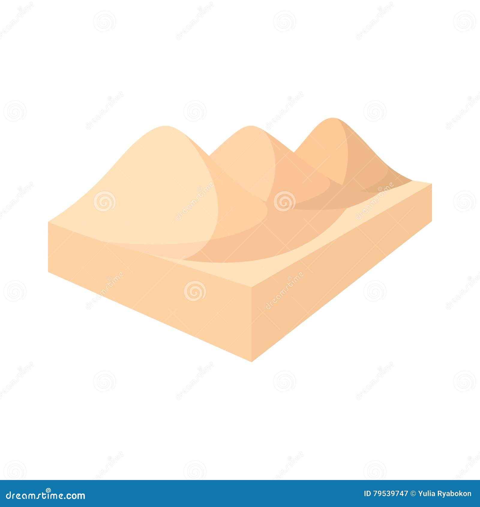 Desert Icon Vector Isolated On White Background, Desert Sign , Nature ...